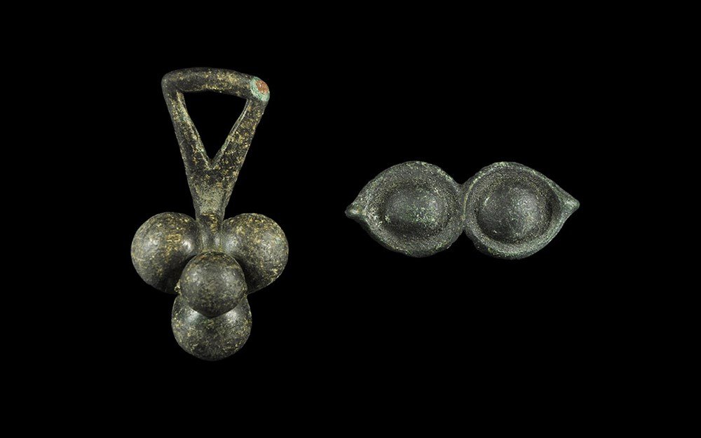 Iron Age Celtic Belt Slide and Fastener Group