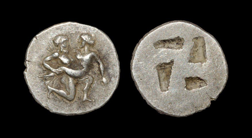 Greek Thasos - Satyr Drachm - Oct 30, 2013 | TimeLine Auctions Ltd. in ...