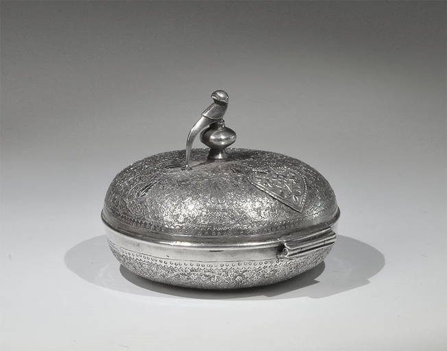 Indian Kashmiri Silver Box