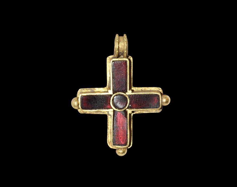 Medieval Gold and Garnet Pectoral Cross Pendant - May 30, 2014 ...