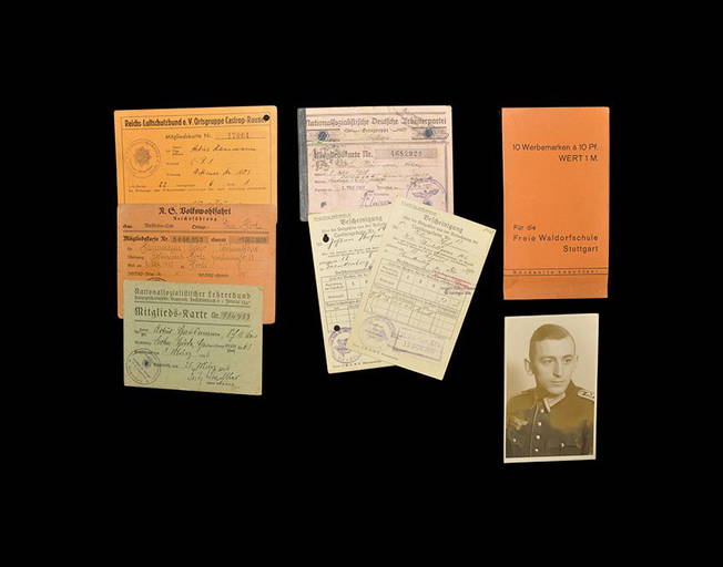 Vintage German World War Ii Period Personal Documents