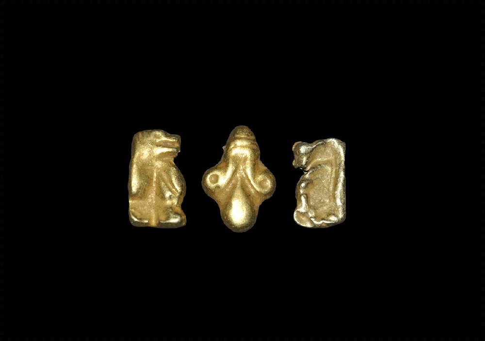 Egyptian Gold Amulet Group