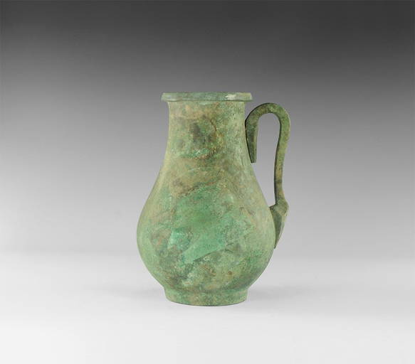 Roman Wine Jug With Handle