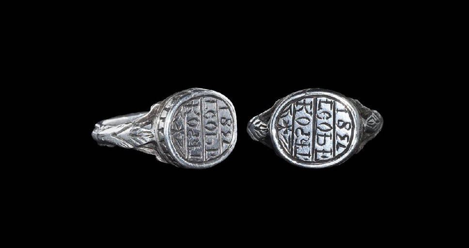Russian Inscribed Signet Ring