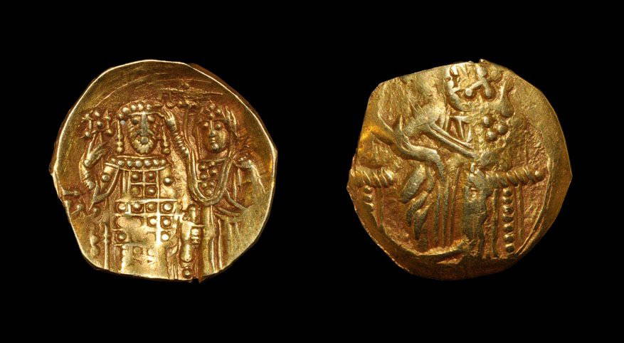 Ancient Byzantine Coins John Iii Gold Hyperpyron