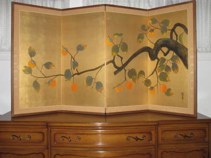 2 Oriental Wall Panels