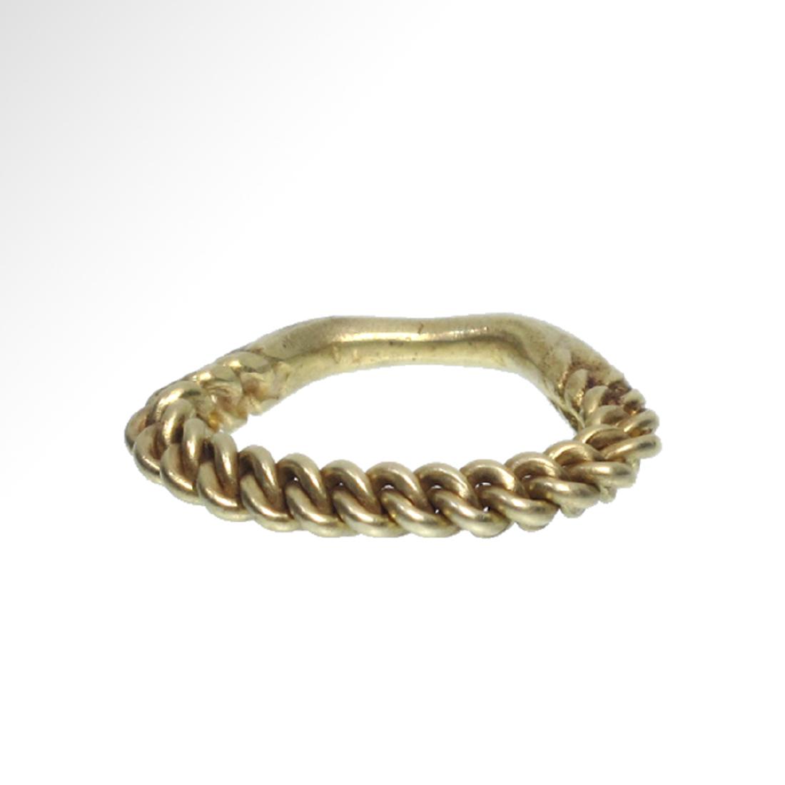 Viking Electrum Ring, c. 10th Century A.D.