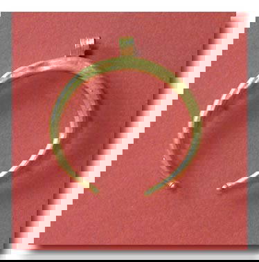 Roman Gold Crescent Pendant