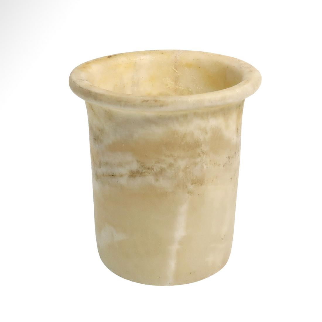 Egyptian Alabaster Cup,18th Dynasty, c. 1500 B.C. (#0045) on Mar 28 ...