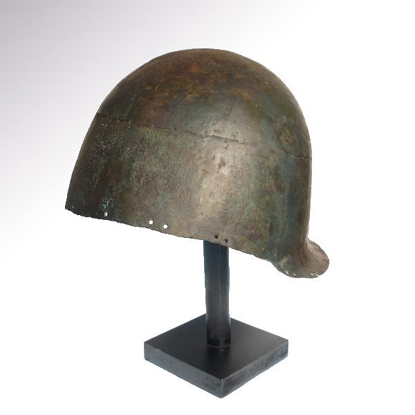 Greek Pilos Bronze Helmet, c. 5th - 4th Century B.C.