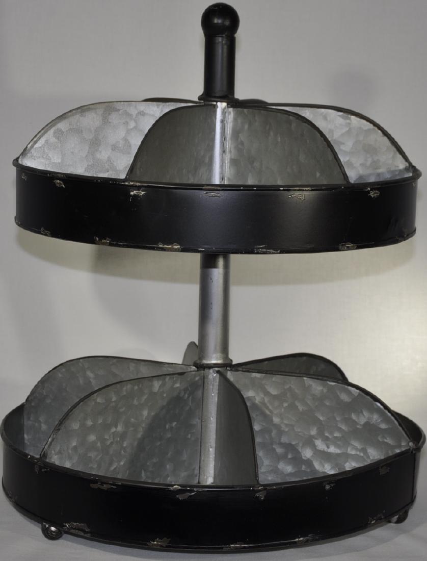 Galvanized Metal Counter Top Display Caddy - Apr 07, 2019 | Gallery 95 ...