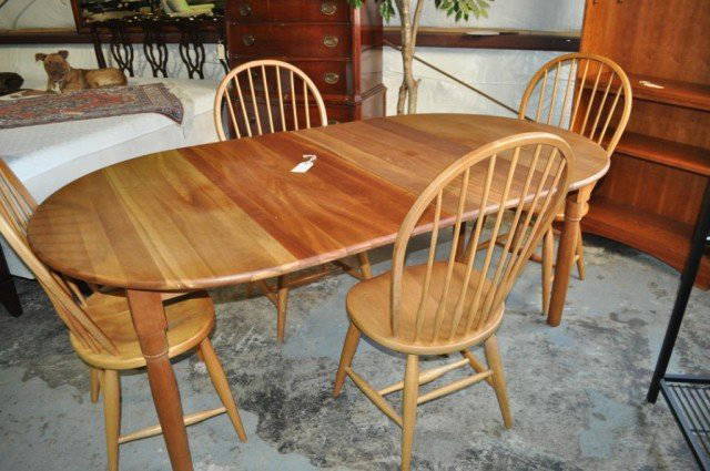 Asher Benjamin And Co. Cherry Dining Set