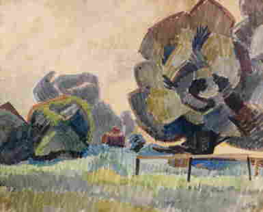 179: Auguste HERBIN - Paysage