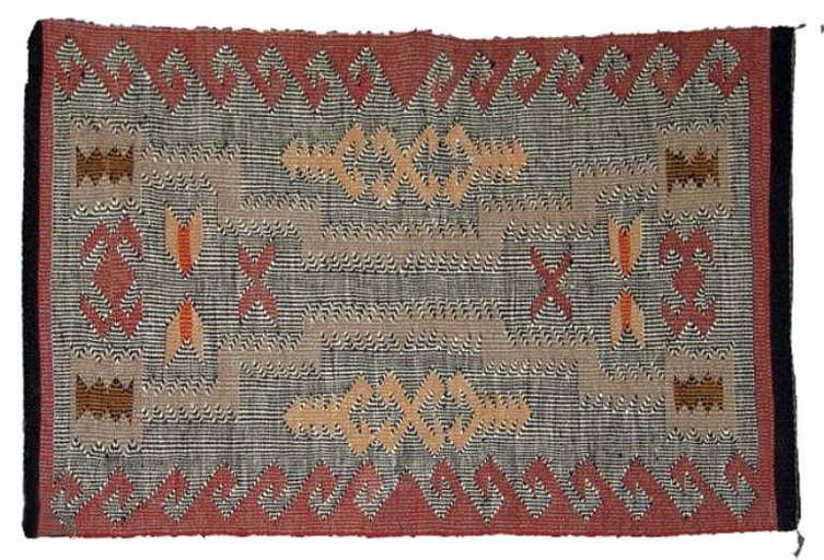 Navajo Rug Double Saddle Blanket Wanda Begay