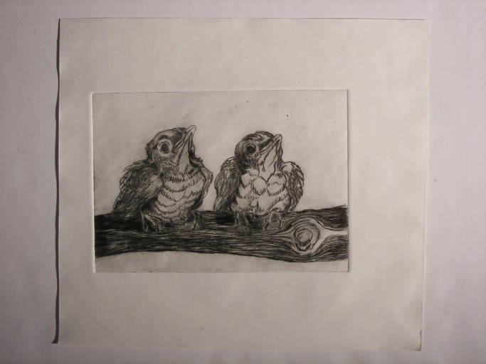 Annie Lee Ross Intaglio Print