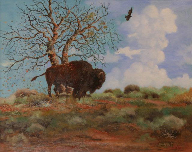 Asa Battles, Oil On Canvas,