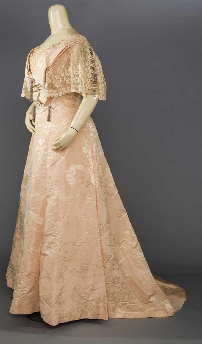 1 CREAM & 1 PINK BALL GOWN, c. 1908 - May 09, 2017 | Augusta Auctions ...