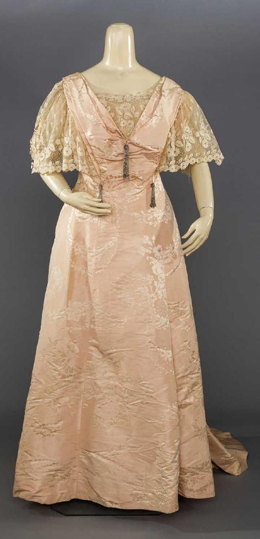 1 CREAM & 1 PINK BALL GOWN, c. 1908 - May 09, 2017 | Augusta Auctions ...