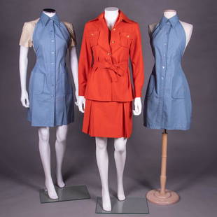 Stan Herman For Twa Flight Attendant Ensembles, America