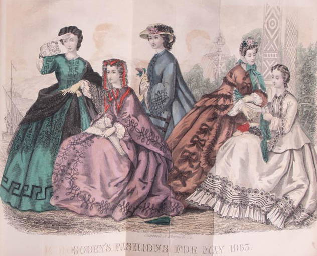 TWO GODEYS LADY'S BOOKS, PHILADELPHIA, 1850 & 1863 - Dec 08, 2021 ...