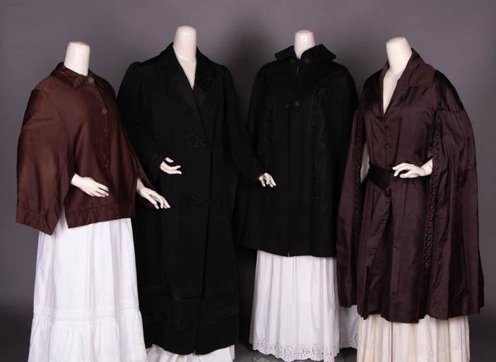 WOOL & SILK LADIES CAPES, 1890-1910 - Dec 08, 2021 | Augusta Auctions in VT
