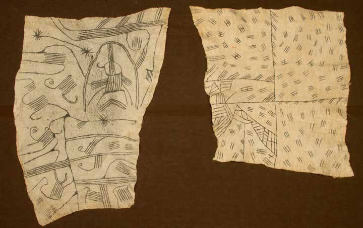 Mbuti Tribe Bark Cloths, Africa, 19th C
