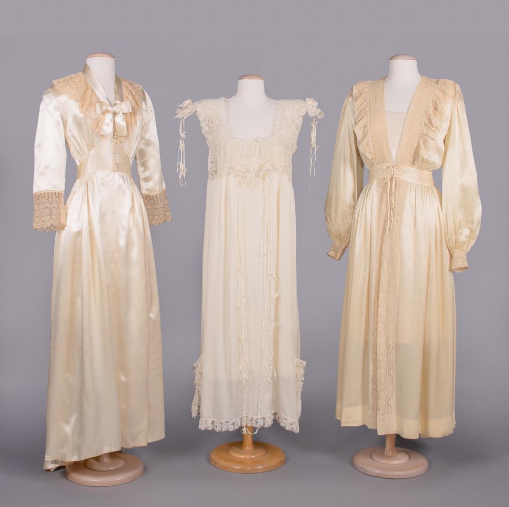 Two Boudoir Robes & One Matching Slip Set, Usa, Mid 1920s-mid 1930s Auction