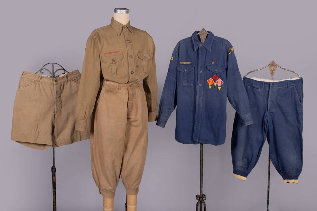 Two Boys Scouts Uniforms, America, 1930s & 1946-1949 Auction