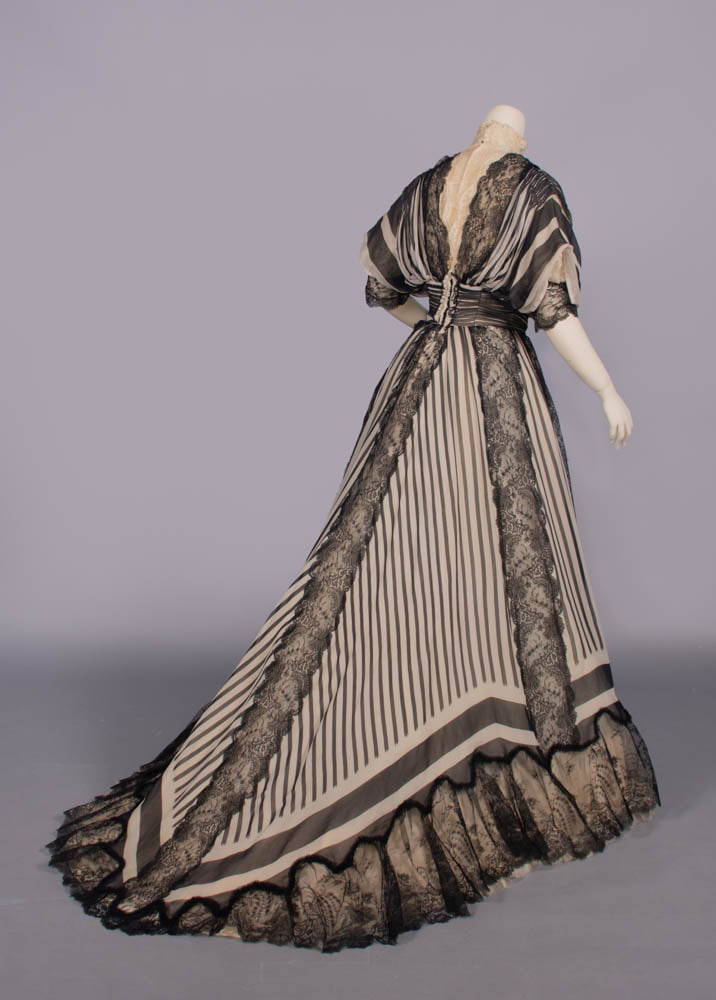 Worth Half Mourning Gown, Paris, C. 1904 Auction