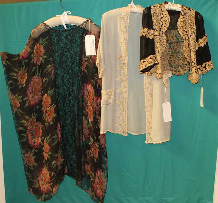 Three Chiffon & Lace Garments, 1920 1940