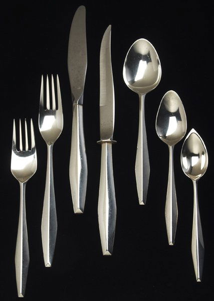 Gio Ponti / Reed & Barton Diamond Pattern 76 Piece