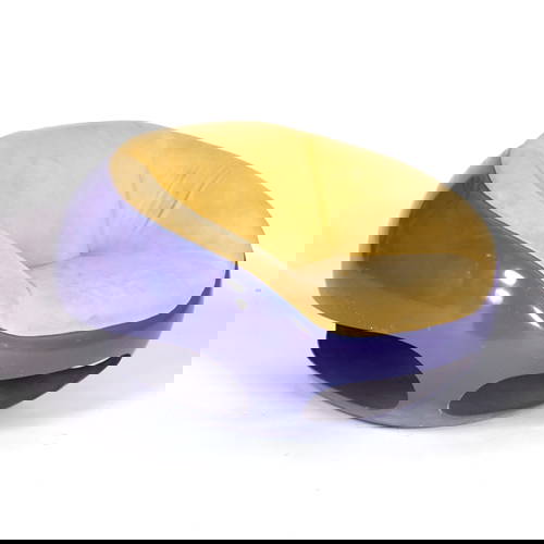 Mario Sabo Molded Plastic Pop Lounge Chair In Purp