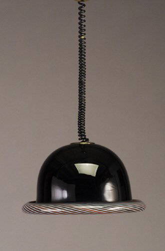 Veart (italy) Hanging Glass Dome Shade W