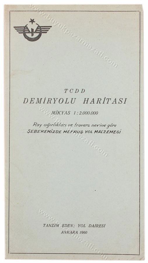 Tcdd Railway Map According To Rail Weights 19