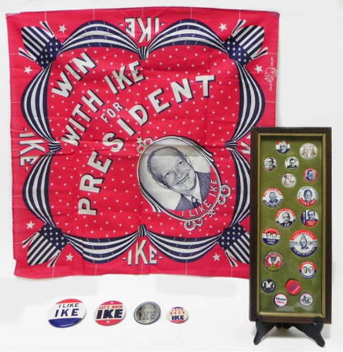 Dwight D. Eisenhower Campaign Paraphernalia