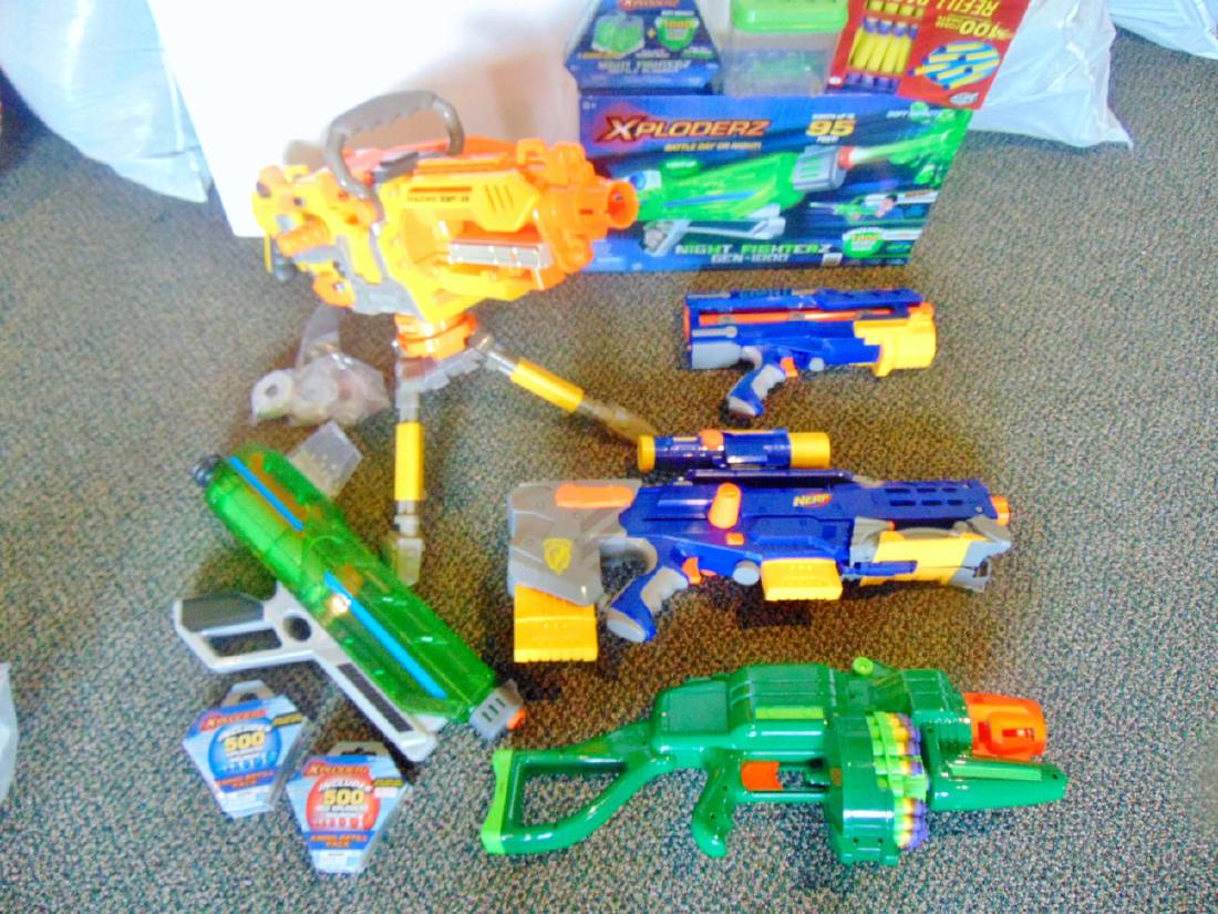 Nerf & Xploderz Toy Guns & Games