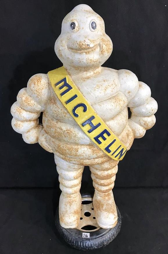 Cast Iron Michelin Man Figure