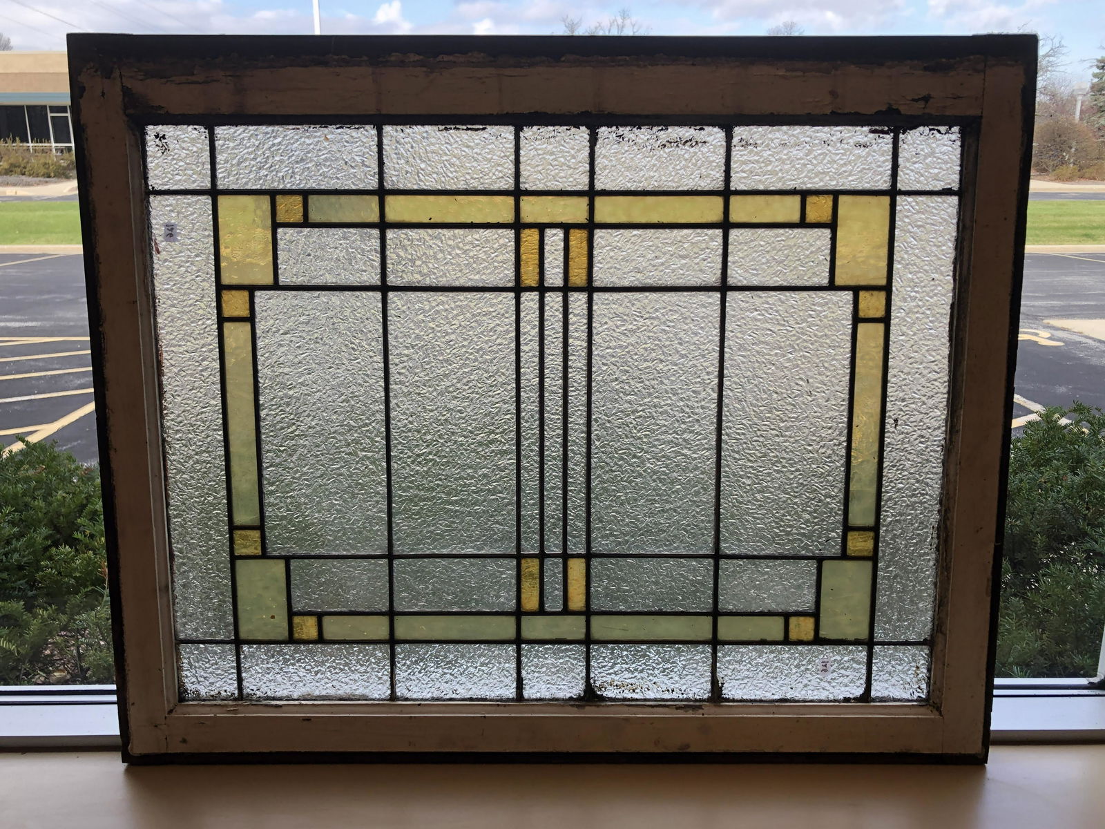 Large Leaded Glass Arts and Crafts Window - Nov 29, 2022 | Cedarburg ...