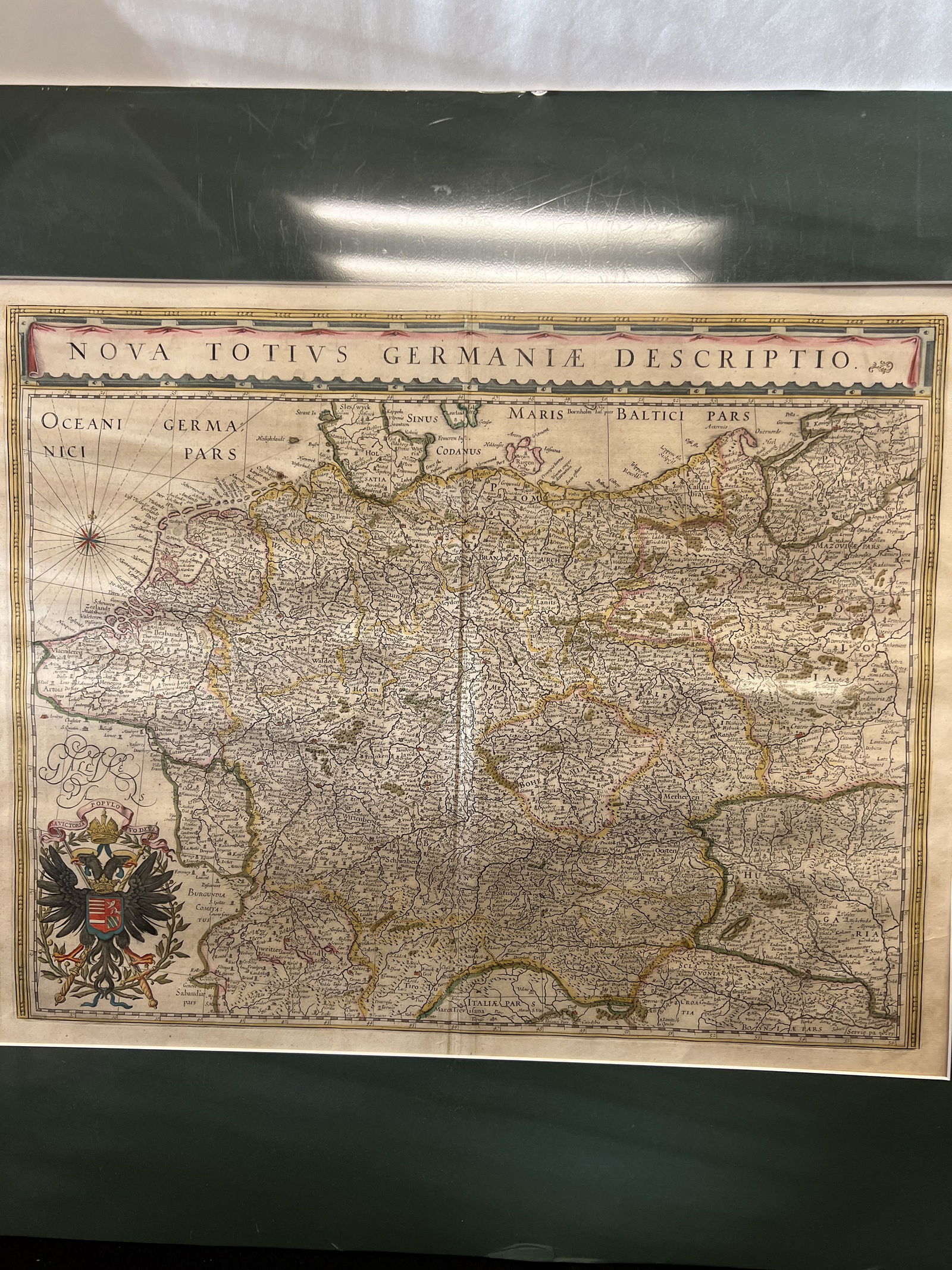 Nova Totius Germanie Descriptio - 1640 Map of Germany - Nov 29, 2022 | Cedarburg Auction ...