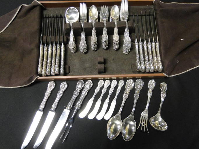 1907 Francis The 1st Sterling Silver Set To Includ
