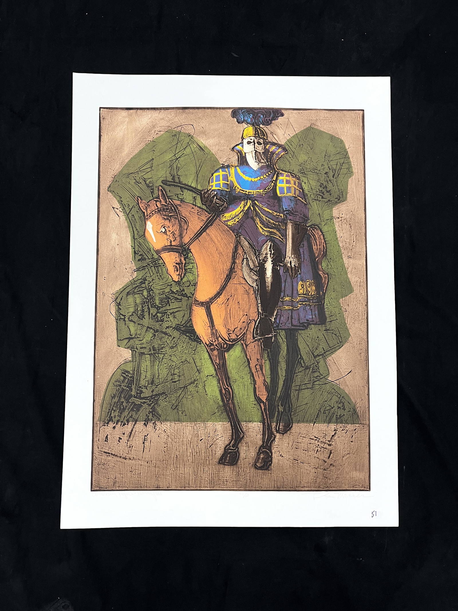 Dean Meeker 1960's Intaglio (#0051) on Apr 06, 2023 | Cedarburg Auction ...