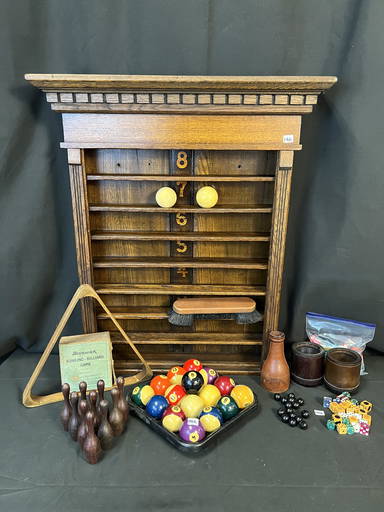 Brunswick Balke Collender Ball Rack & Other Billiards Accessories