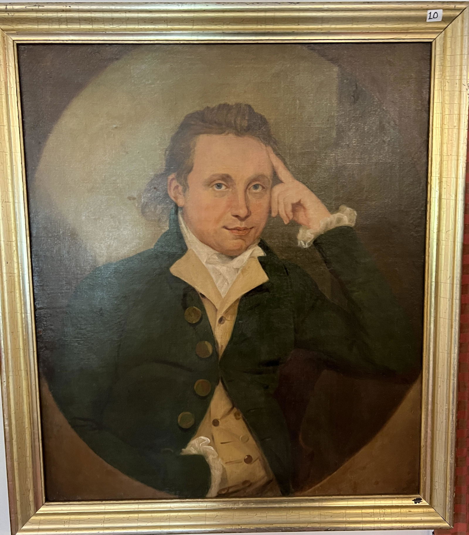 18th Century Philadelphia Portrait Of Gentleman