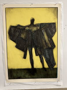 Dean Meeker 1960's Polymer Intaglio