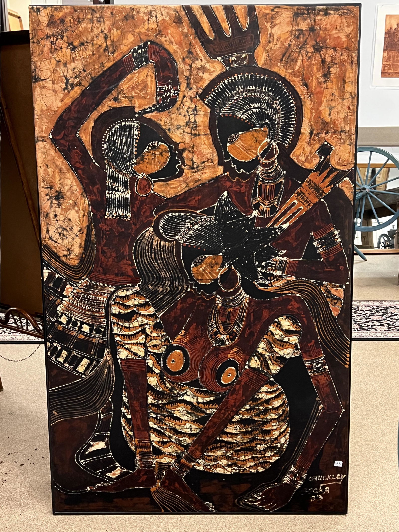 Chuckley Secka Gambian Batik C1983