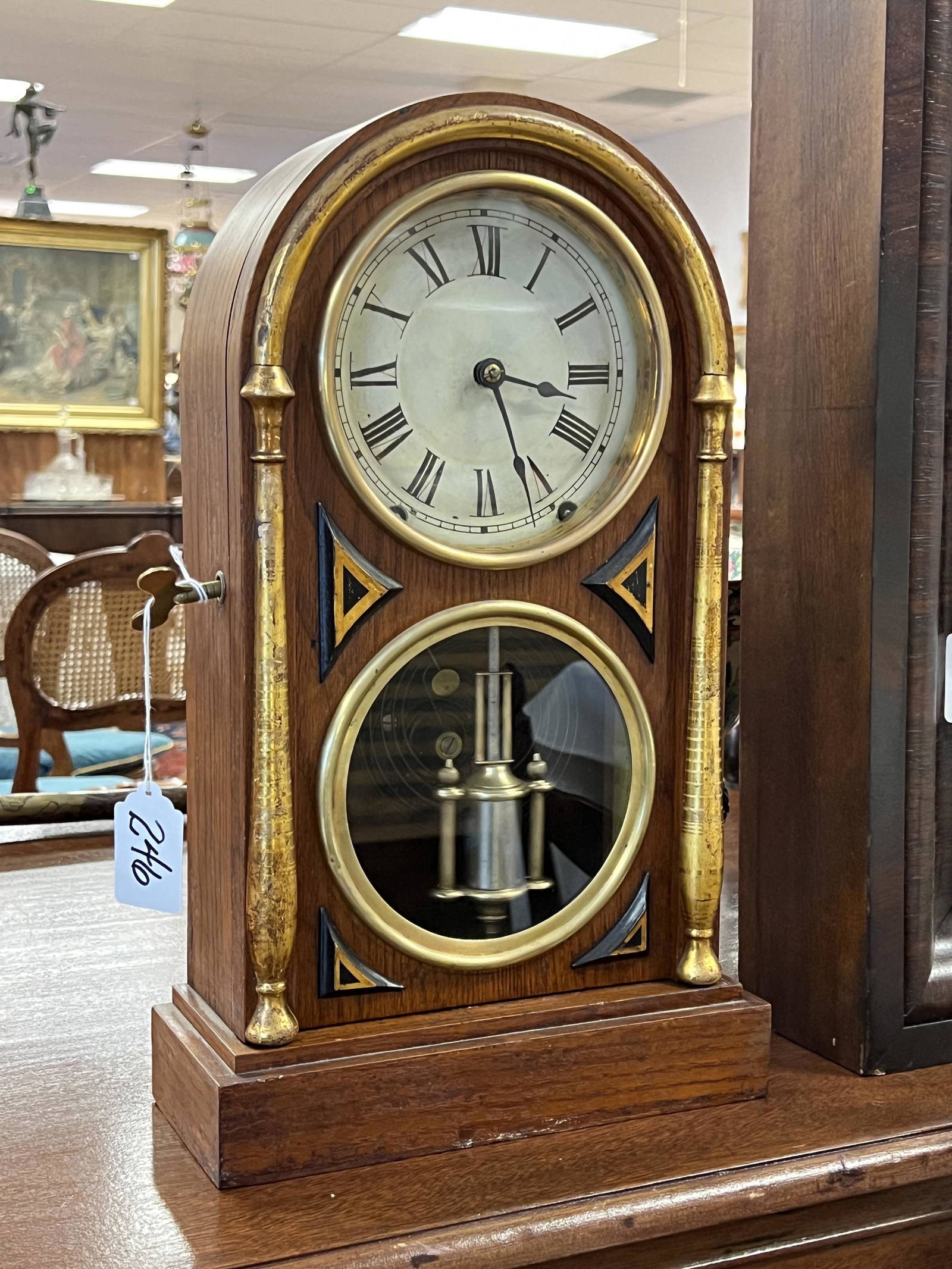 Seth Thomas 8-day Arch-top Clock Auction
