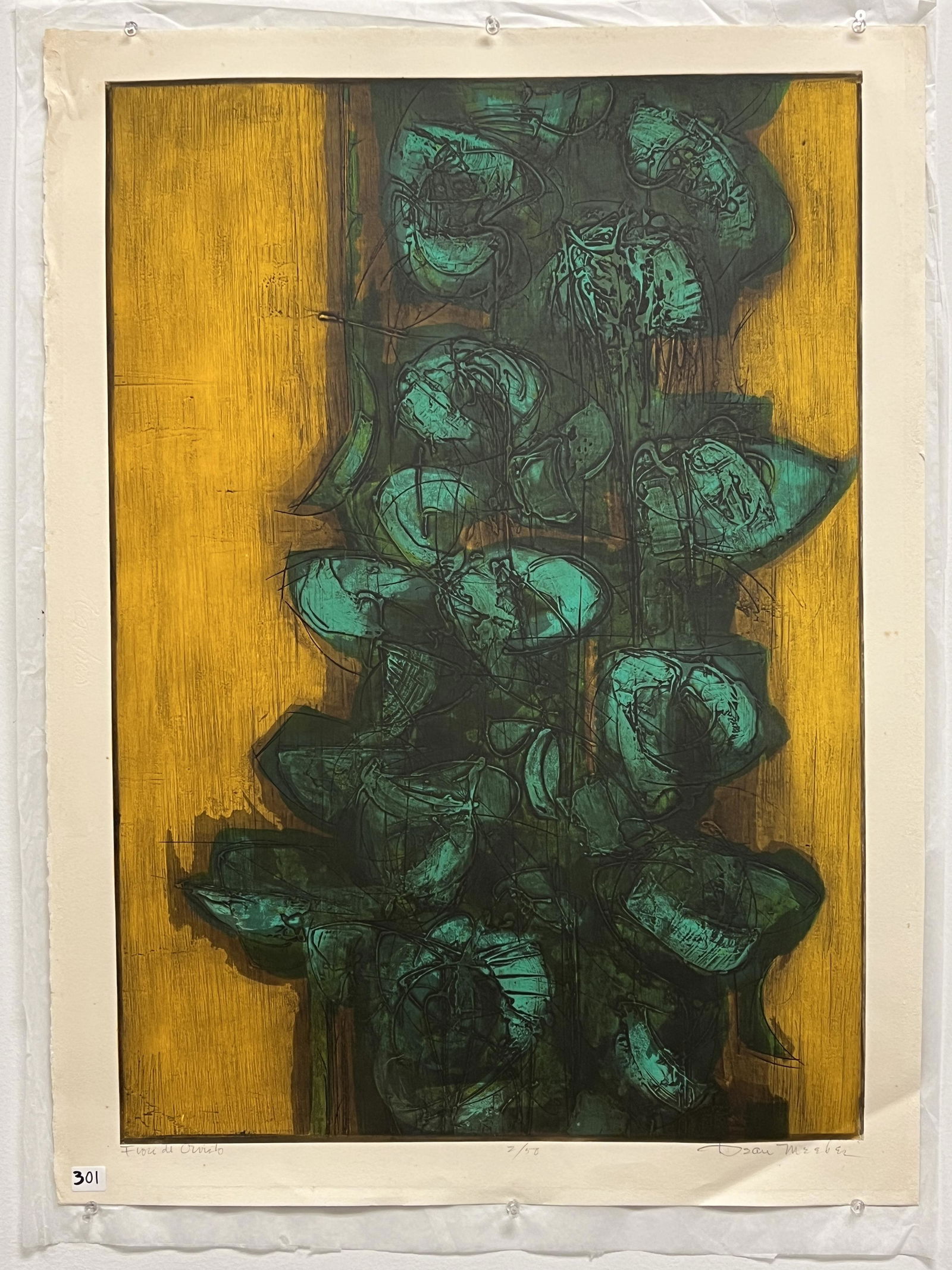 Dean Meeker Polymer Itaglio "fiori De Overto"