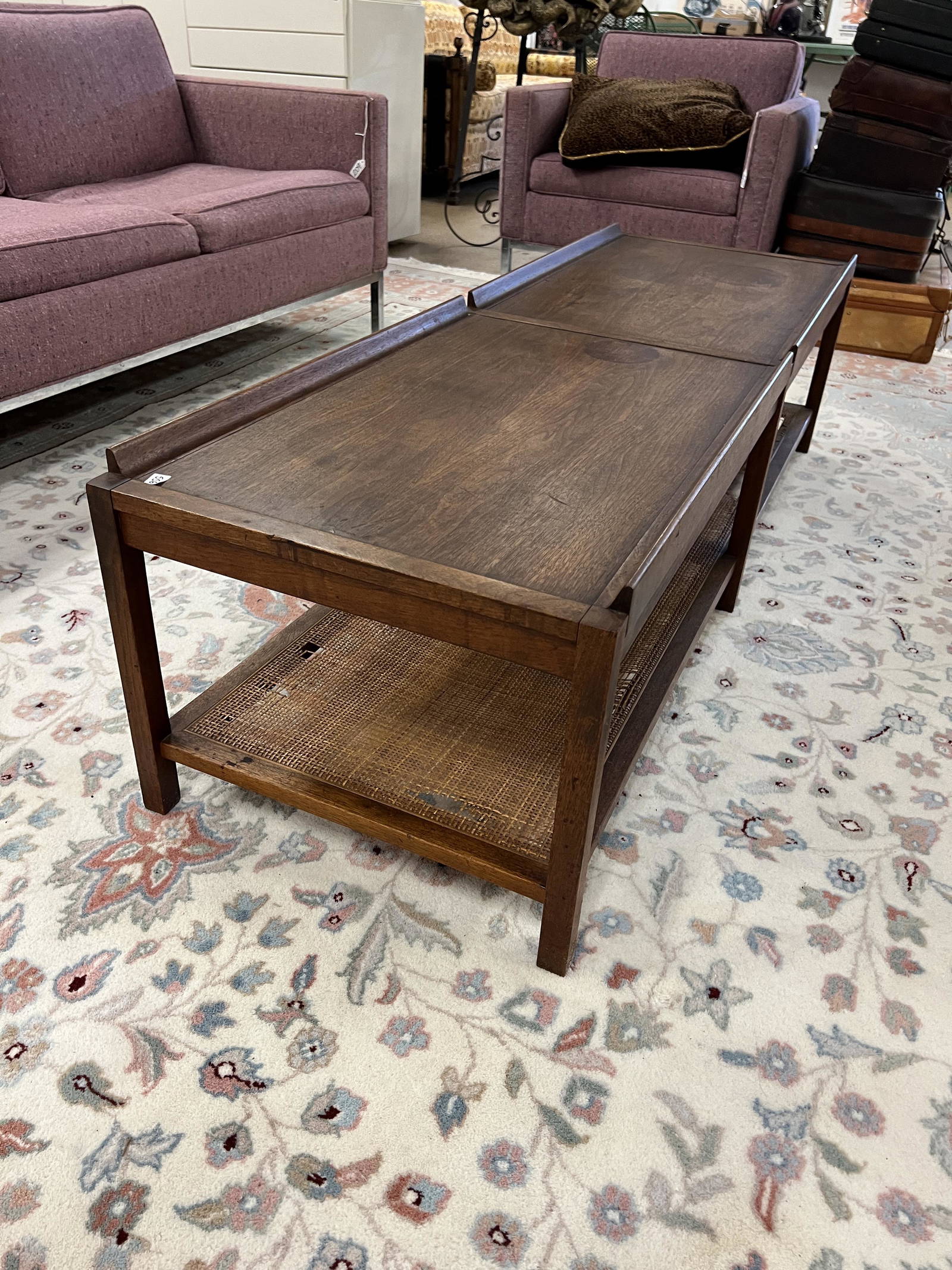 Mcm Walnut Coffee Table Auction
