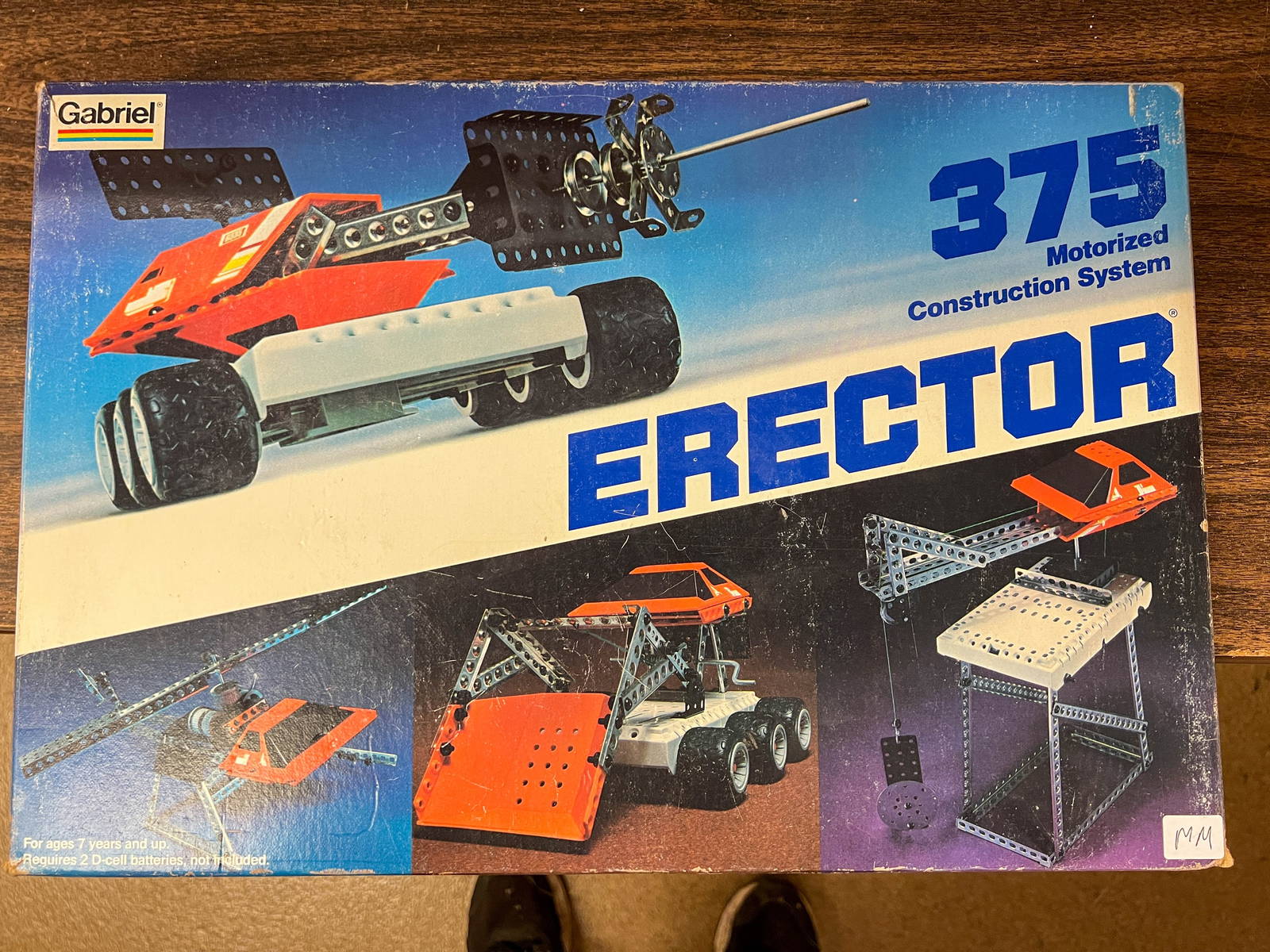Erector Set Number 375 Along With Additional Box Of Erector Set Parts ...