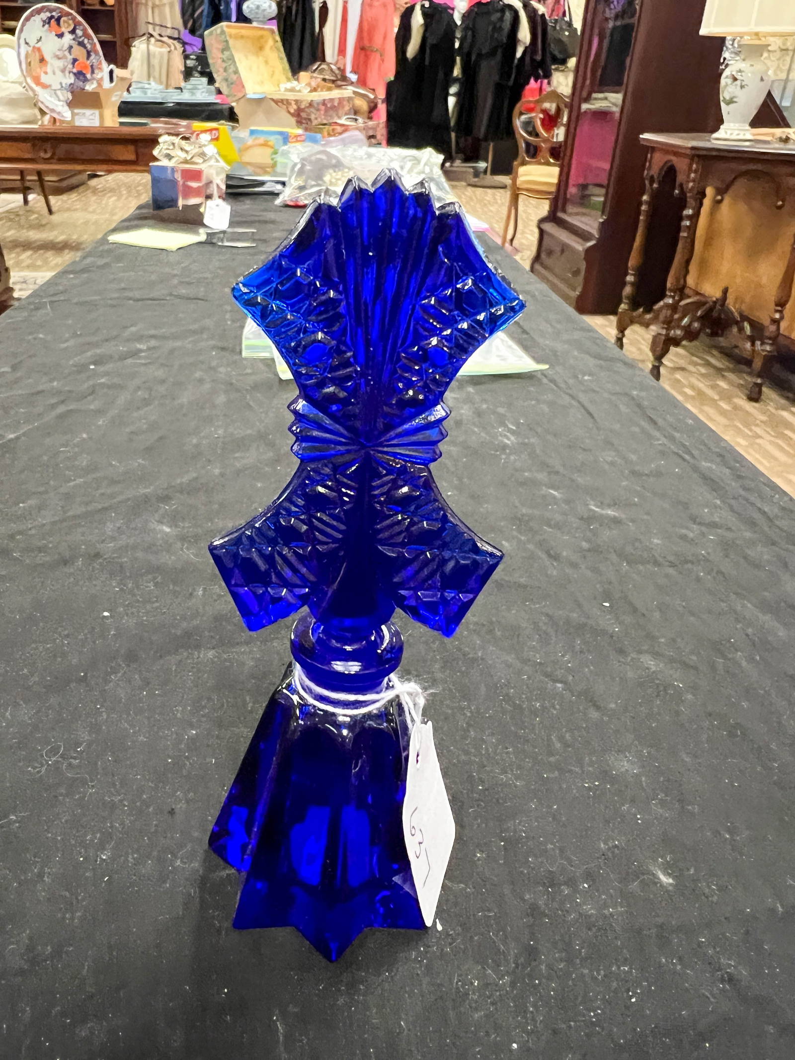 Cobalt Perfume Bottle Auction